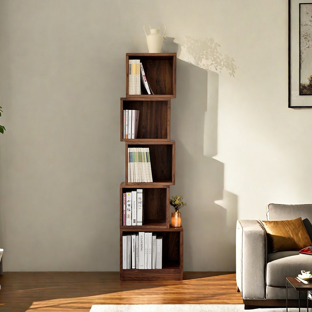 Loon Peak® Pure solid wood high quality bookcase | Wayfair