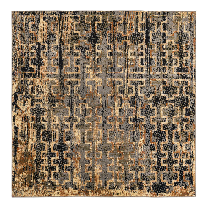17 Stories Karwan Geometric Rug & Reviews | Wayfair