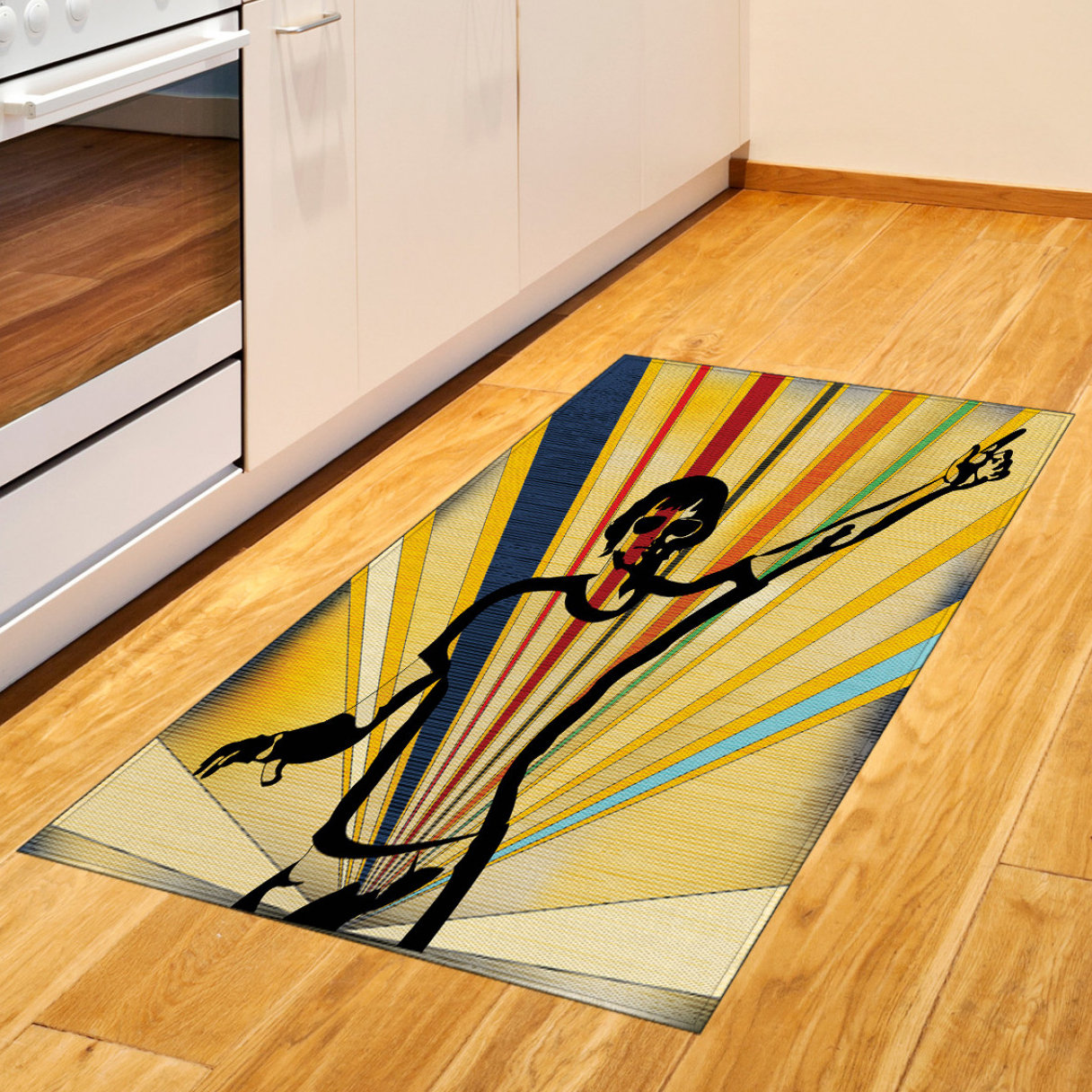 East Urban Home Indie High Density Long Fiber Poly Threads Decorative ...