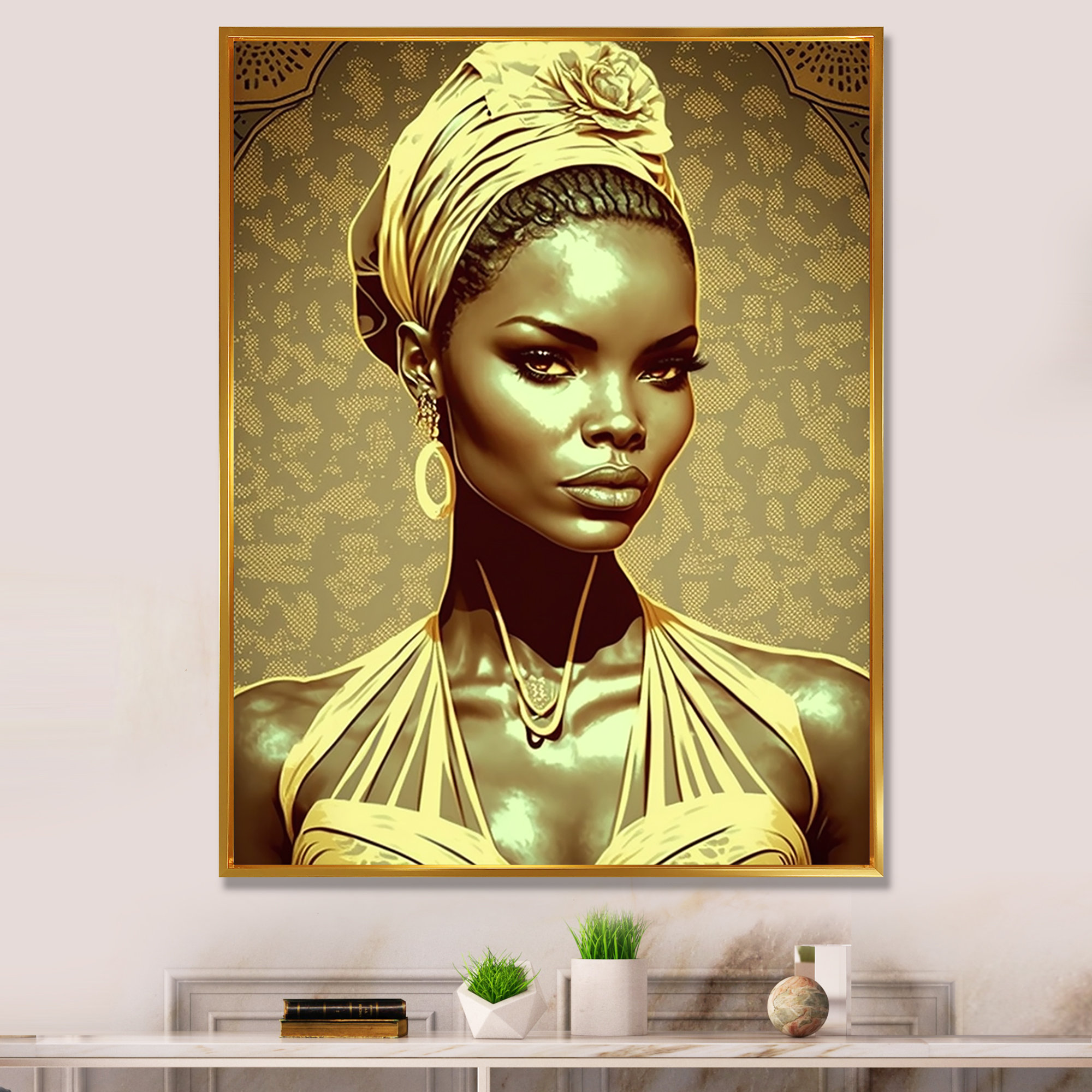 Mercer41 " Beautiful Retro African American Model VI " | Wayfair