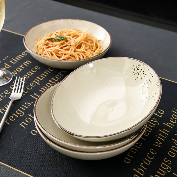 Union Rustic Aagman Stoneware Dinnerware Set - Service for 4 & Reviews ...