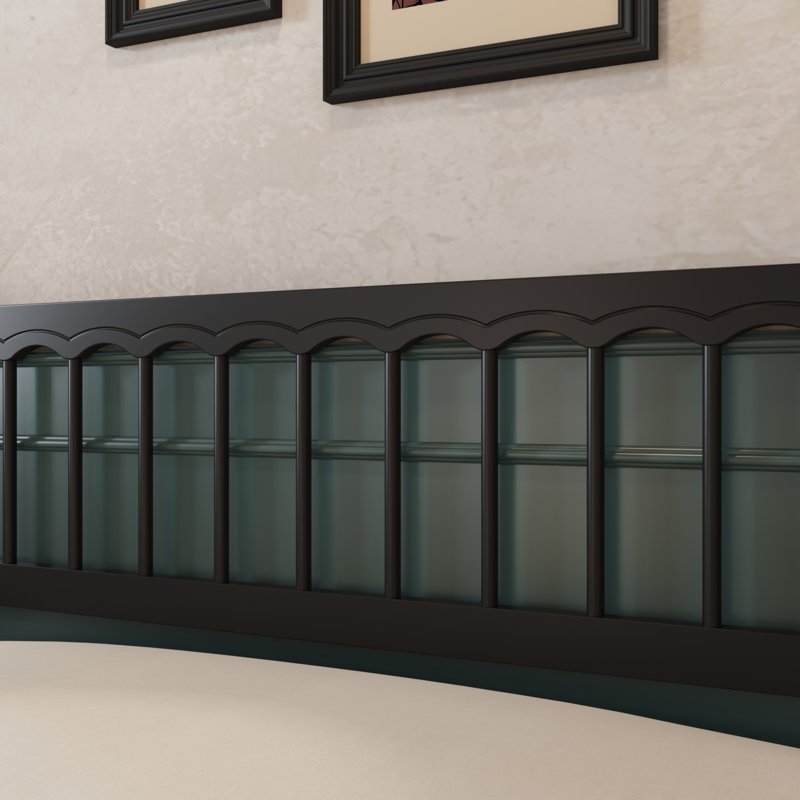 Alcott Hill Solid Wood Low Profile Platform Bed With Contemporary Style ...