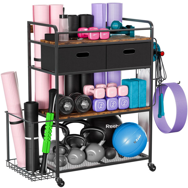 Arlmont & Co. Nirwat Free-standing Sports Rack | Wayfair