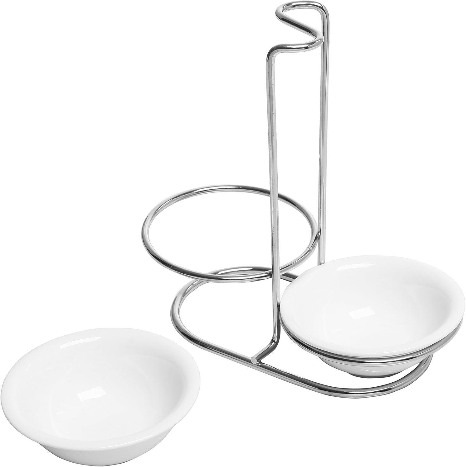 Hokku Designs Set Of 2 Ceramic Spoon Rest, Upright Ladle Holder Ceramic ...