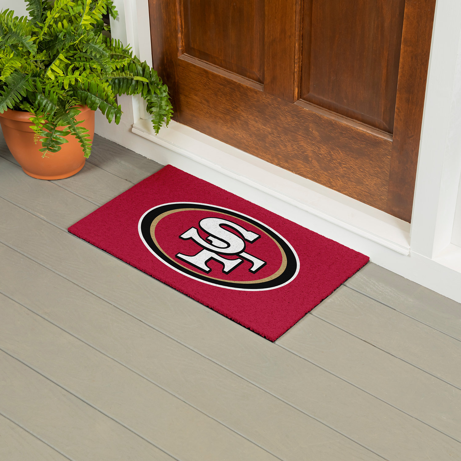 Evergreen Enterprises, Inc Full Color PVC Mat, 16" x 28", San Francisco ...