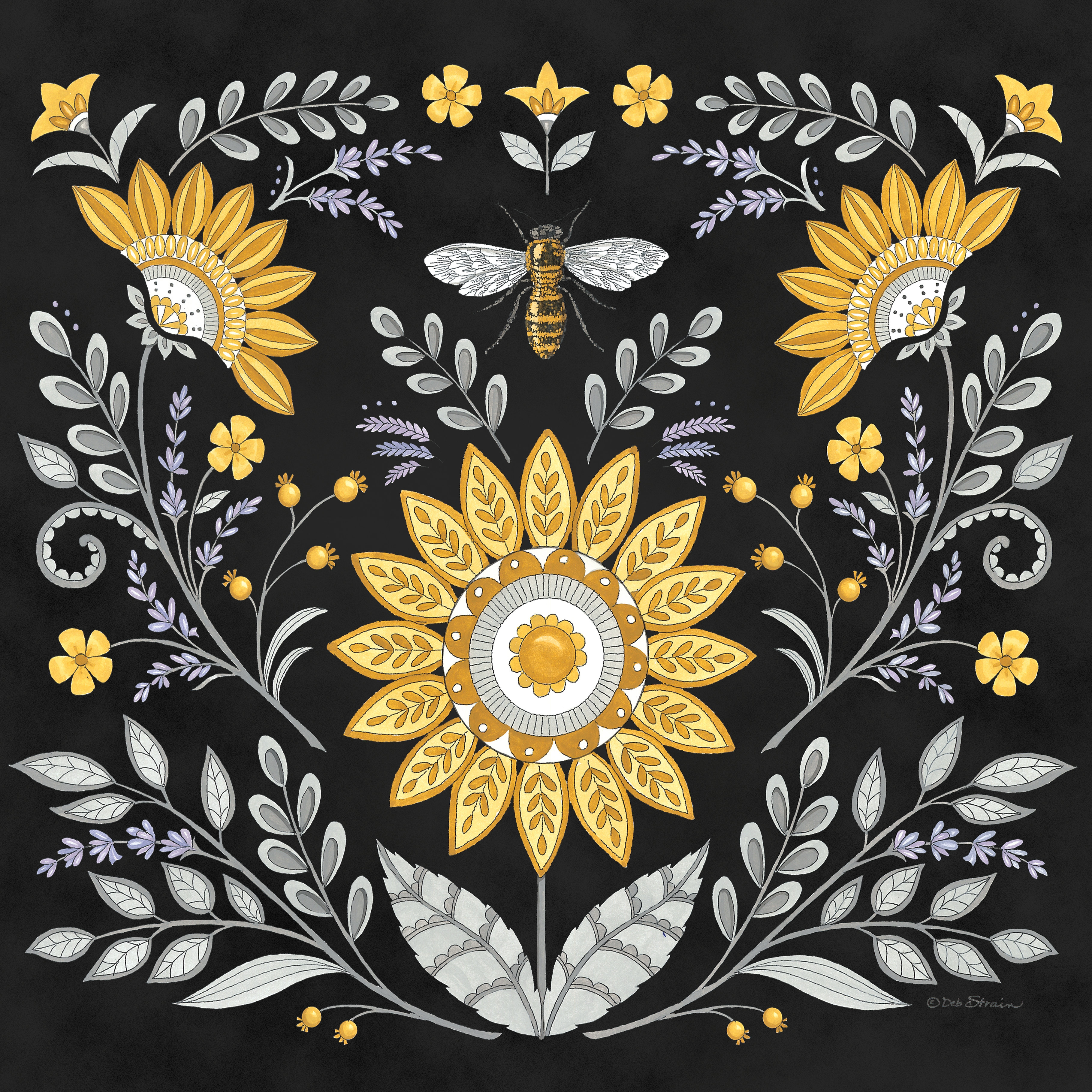 Winston Porter Jamaca Bee Scandinavian by Deb Strain | Wayfair