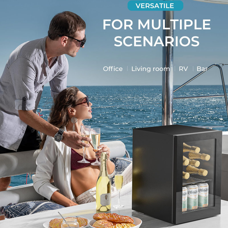 LoochMee Countertop Wine Fridge | Wayfair