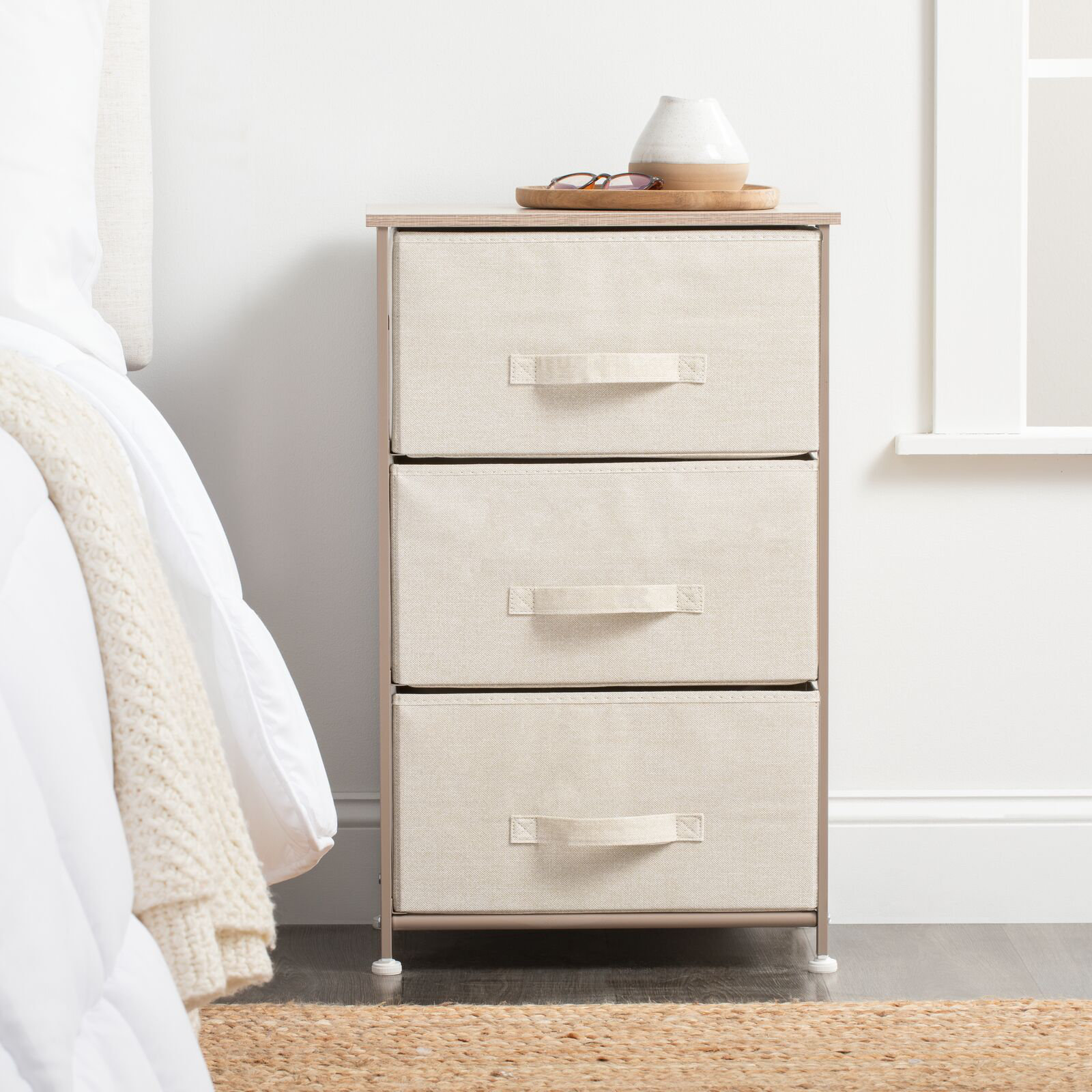 mDesign Tiroir de rangement en tissu et avis - Wayfair Canada