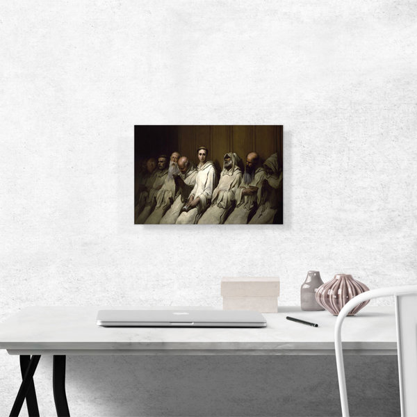 ARTCANVAS The Neophyte First Experience Of The Monastery 1866 Canvas ...