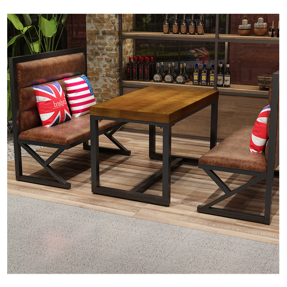 17 Stories Vintage industrial style loft dining table sets - Wayfair Canada