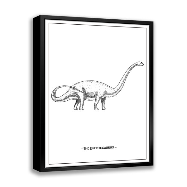 ATX Art Group LLC " The Brontosaurus " by Stanley Print House on Canvas ...