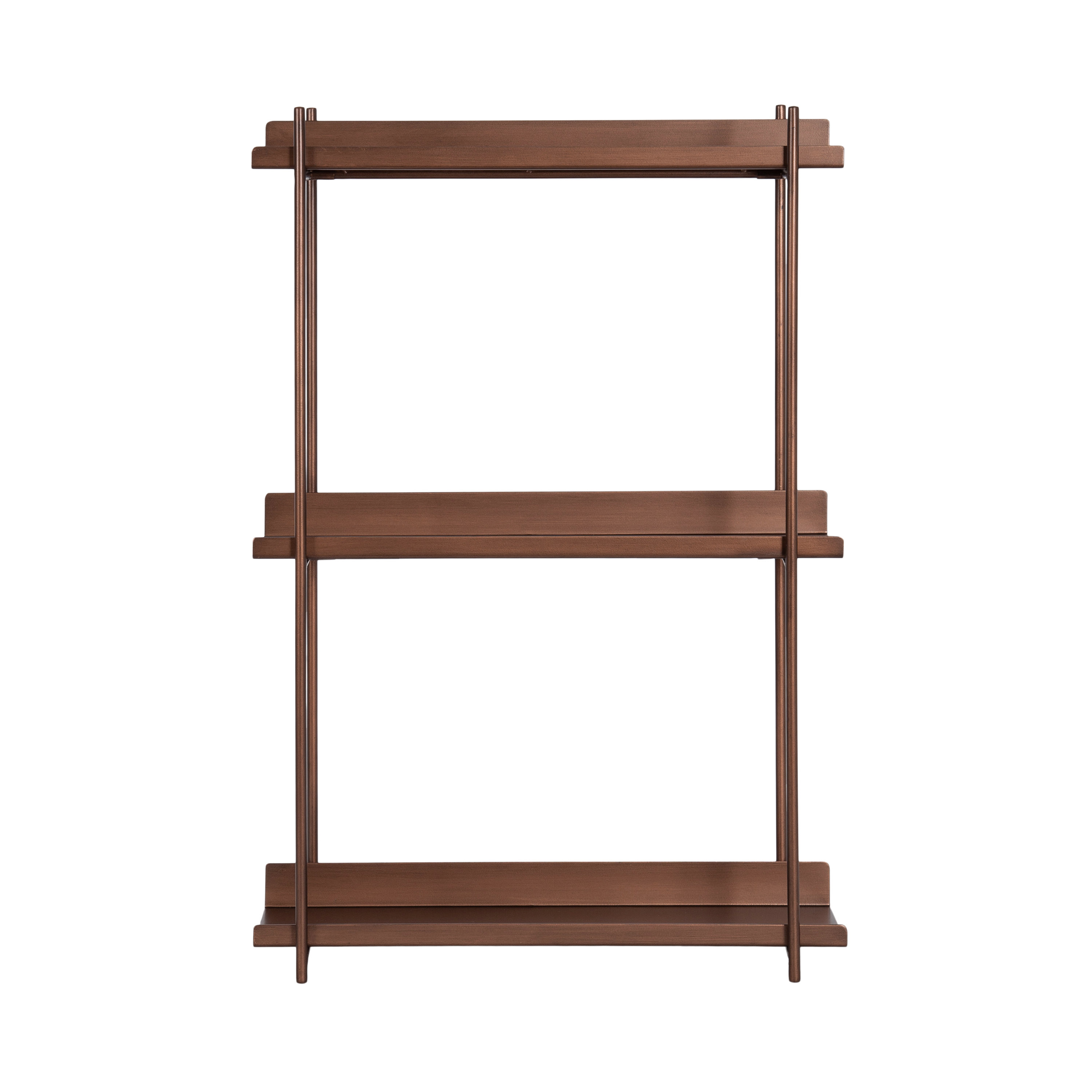 Latitude Run® Tara Metal 2 Tiered Shelf | Wayfair