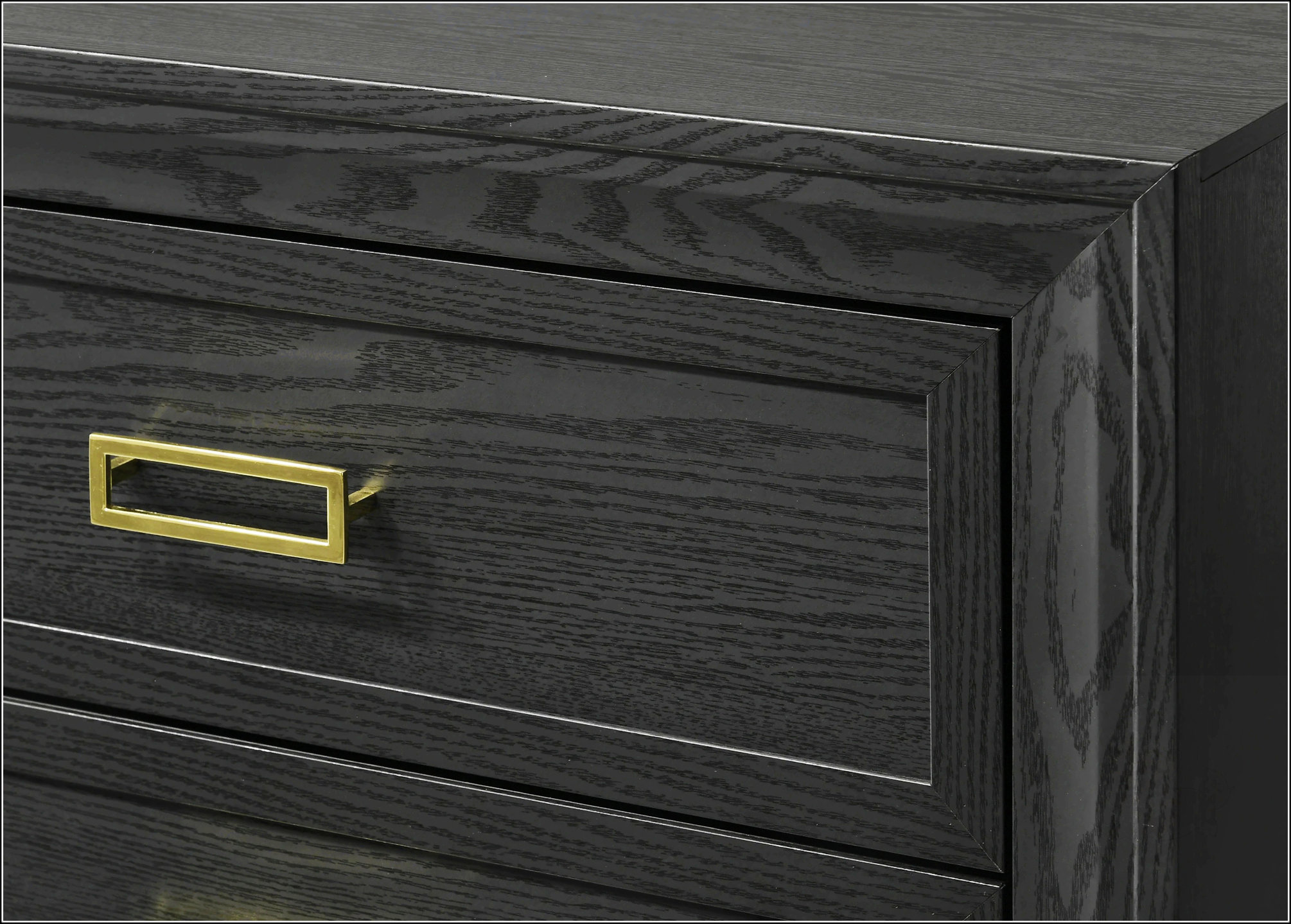 Mercer41 Gorgeous Modern Glam Style Nightstand With Spacious Storage ...