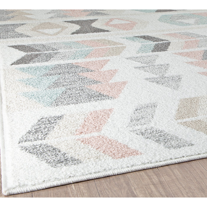Wade Logan® Miko Contemporary Mint Lime Area Rug & Reviews | Wayfair