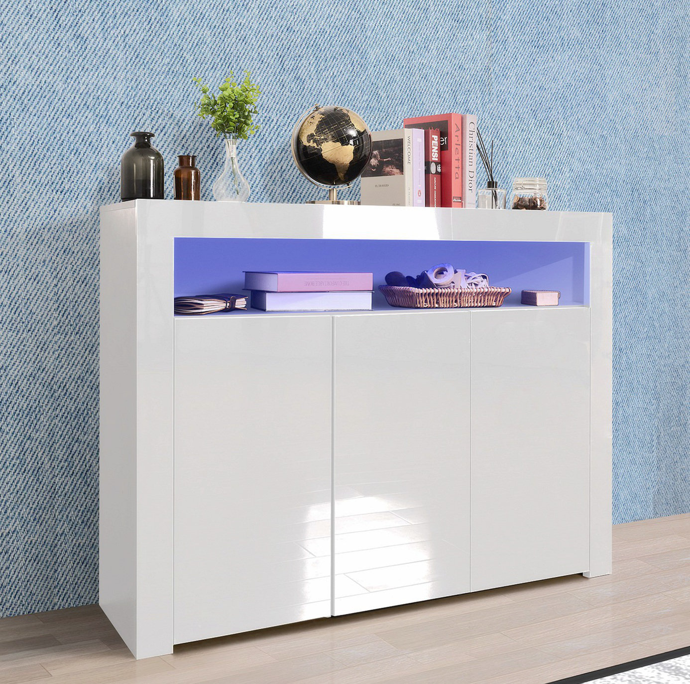 Wrought Studio™ Living Room Sideboard Storage Sideboard,credenza,dining ...