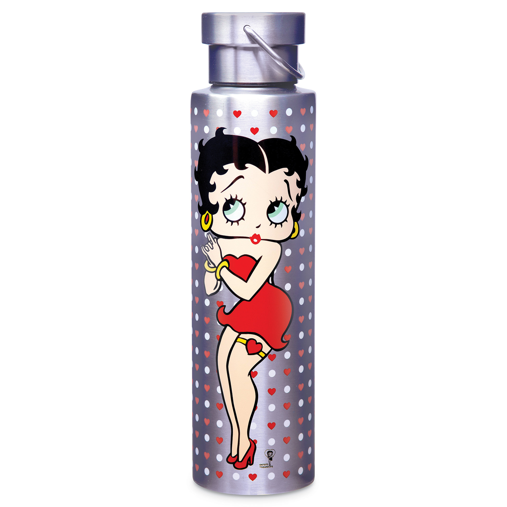 Winston Brands Betty Boop Stainless Steel Bottle with Handle on Lid, 24 ...