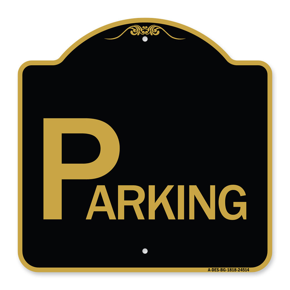 SignMission Enseigne Signmission Designer Series - Stationnement ...