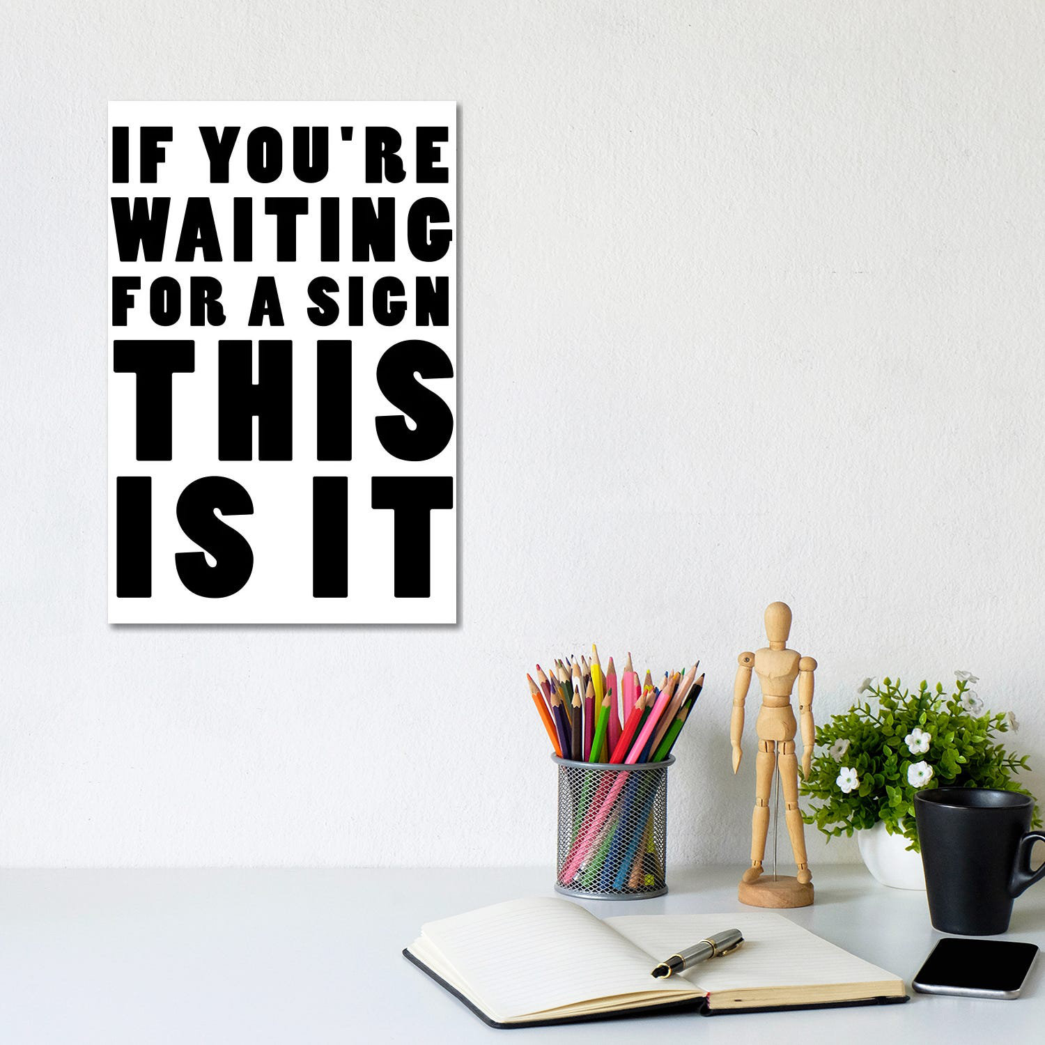 Happy Larry If You're Waiting For A Sign This Is It by Mambo Art Studio ...