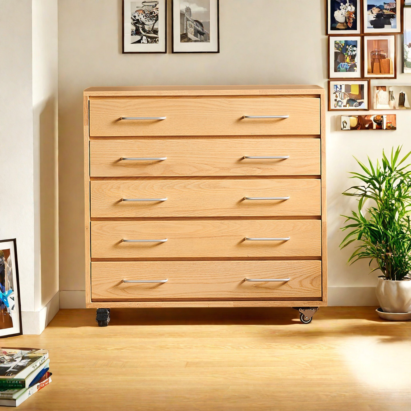 Hokku Designs A movable drawer cabinet for storage | Wayfair