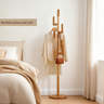 Corrigan Studio Wooden Cactus Coat Rack Freestanding Clothes Tree Stand ...