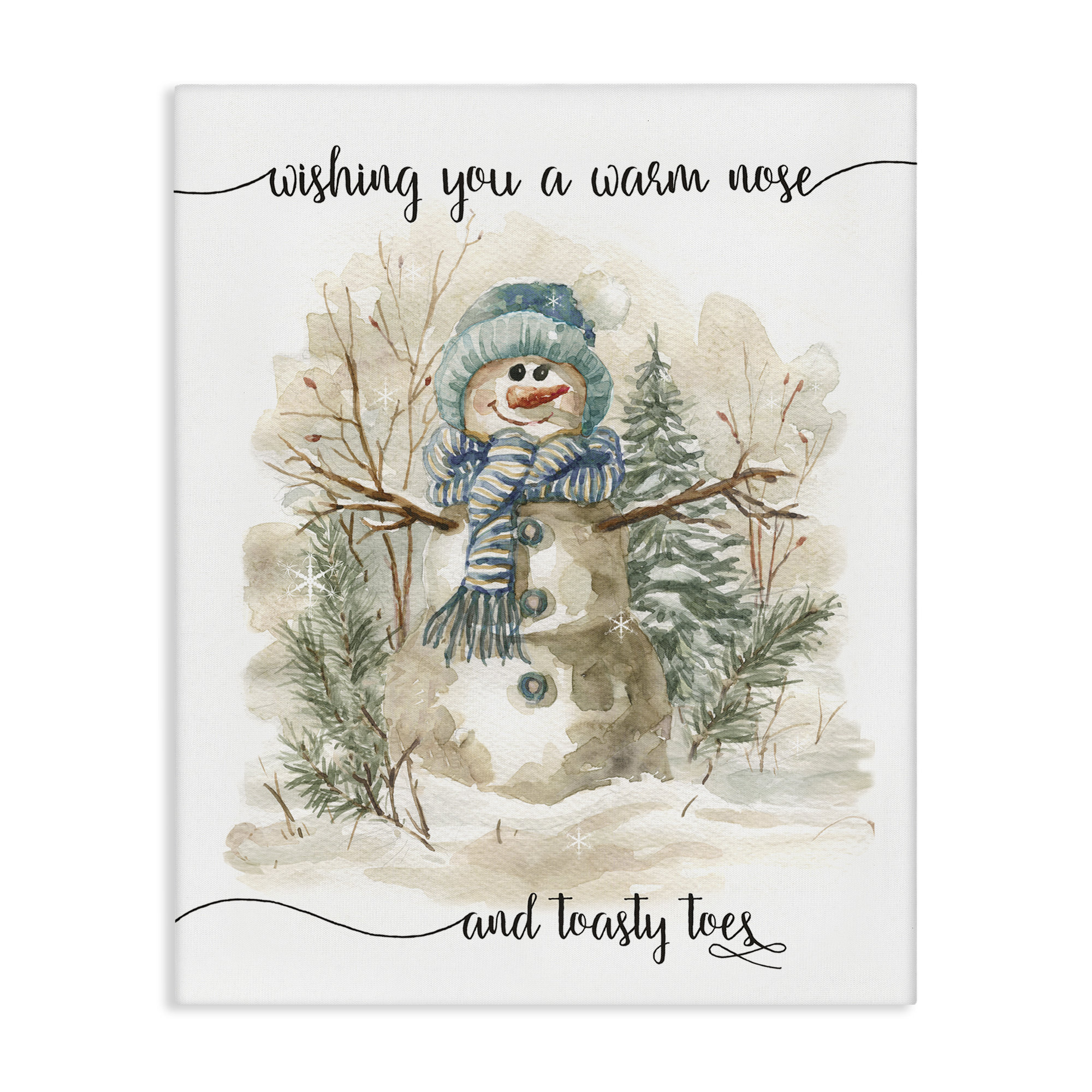 August Grove® Warm Nose & Toasty Toes Canvas Wall Art by Livi Finn ...