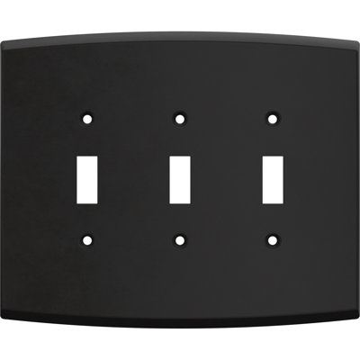 Franklin Brass Soft Arch 1-Gang Oversized Light Switch/Toggle Cover ...