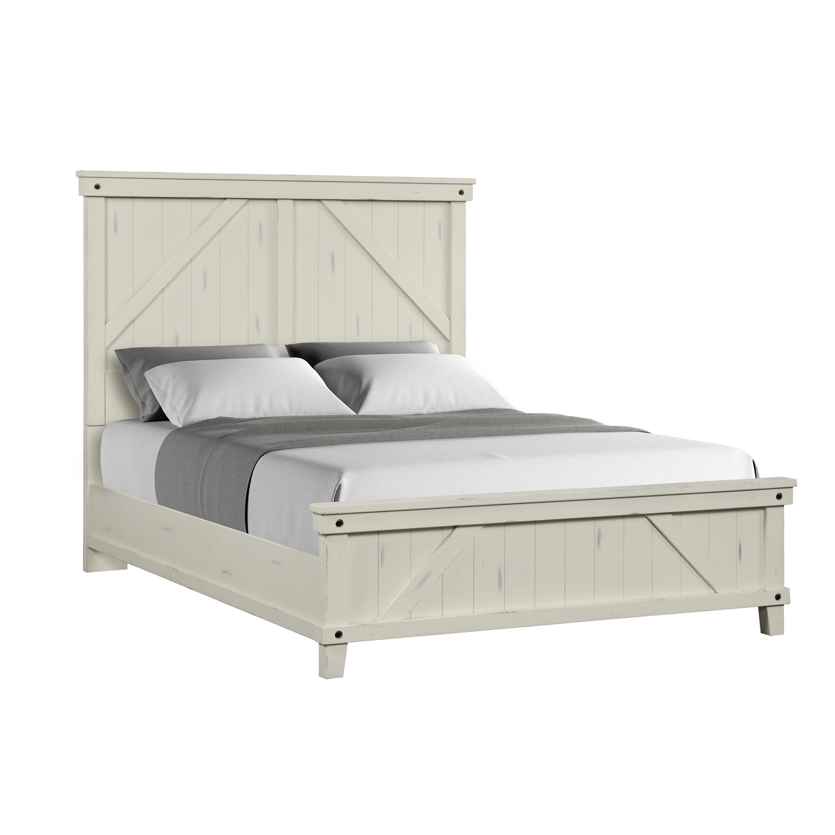 17 Stories Industrial Farmhouse Bed | Wayfair
