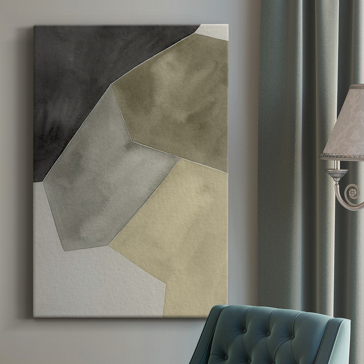 Ivy Bronx Tectonic Shift II Tectonic Shift II - Wrapped Canvas Painting ...