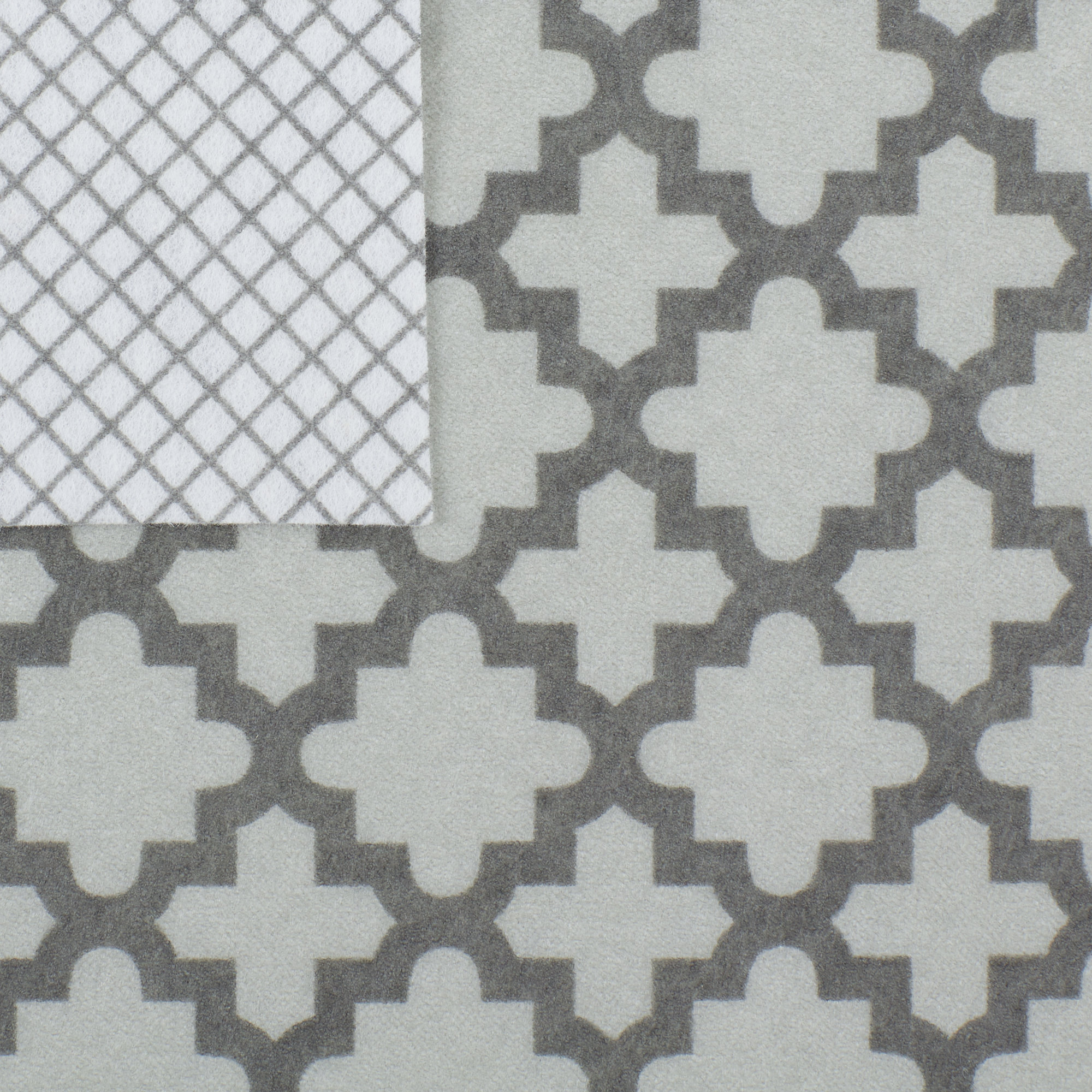 Design Imports CREAM LATTICE SHELF LINER SET/2 - Wayfair Canada