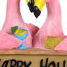 Exhart Solar Happy Hour Flamingos Sign, 10 Inch & Reviews | Wayfair