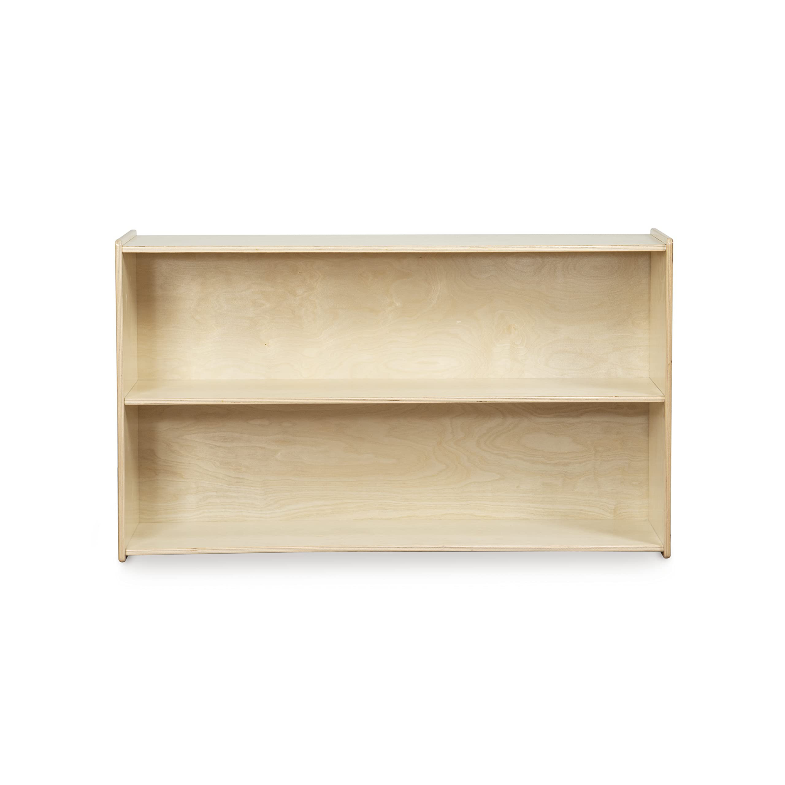 RRI Goods 2-Shelf Birch Storage Cabinet, 47" Wide Bookshelf - Ideal for ...