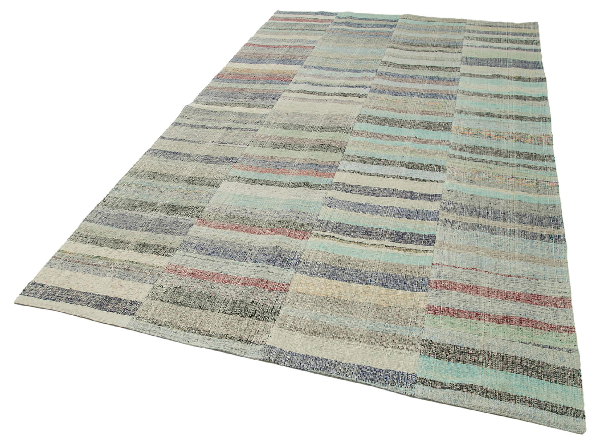 Rug N Carpet Kırk Yama Hand Knotted Patchwork Rug | Wayfair