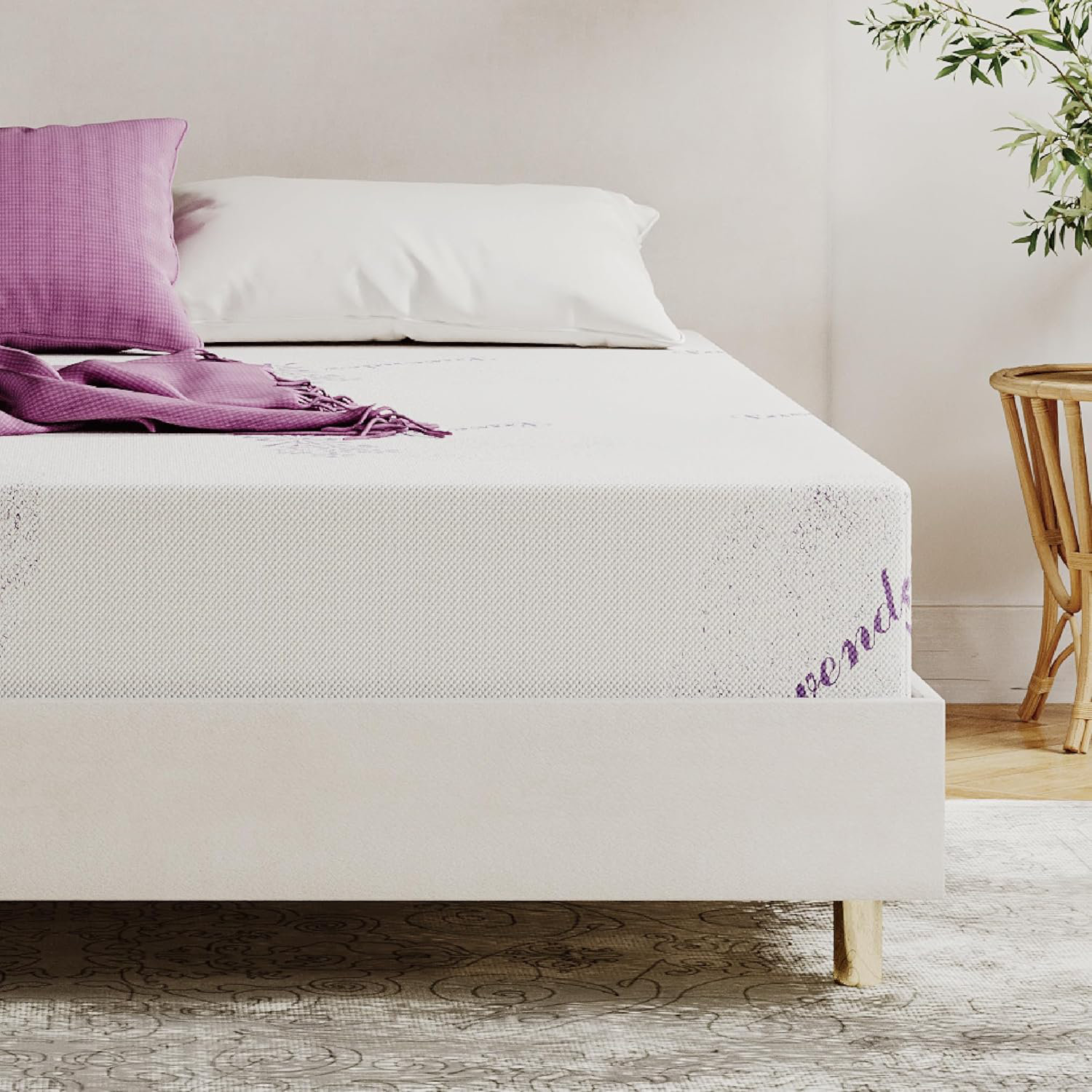 Alwyn Home Purple Memory Foam Mattress | Wayfair