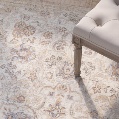 One Allium Way® Thora Wool Beige Rug | Wayfair