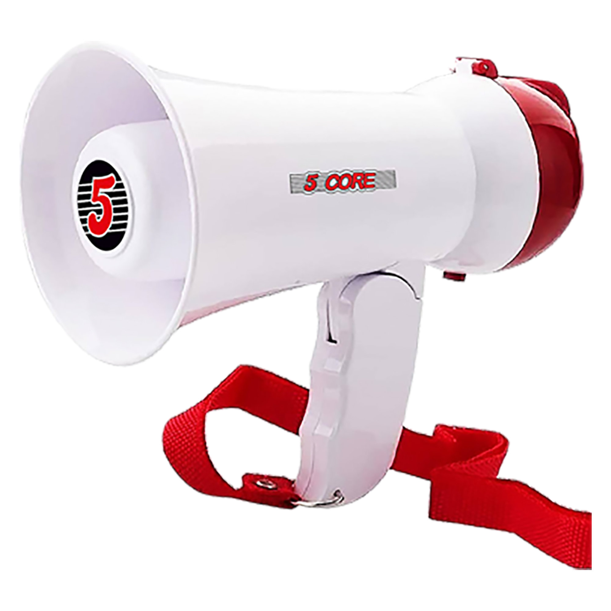 5 Core Megaphone Speaker Kids Mini Bull Horn 15W, Multi-Function w ...