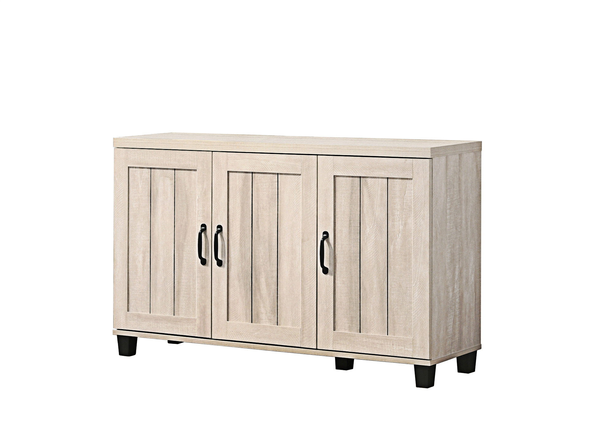 Gracie Oaks Corby 45"W 3-Door Shoe Cabinet - Wayfair Canada