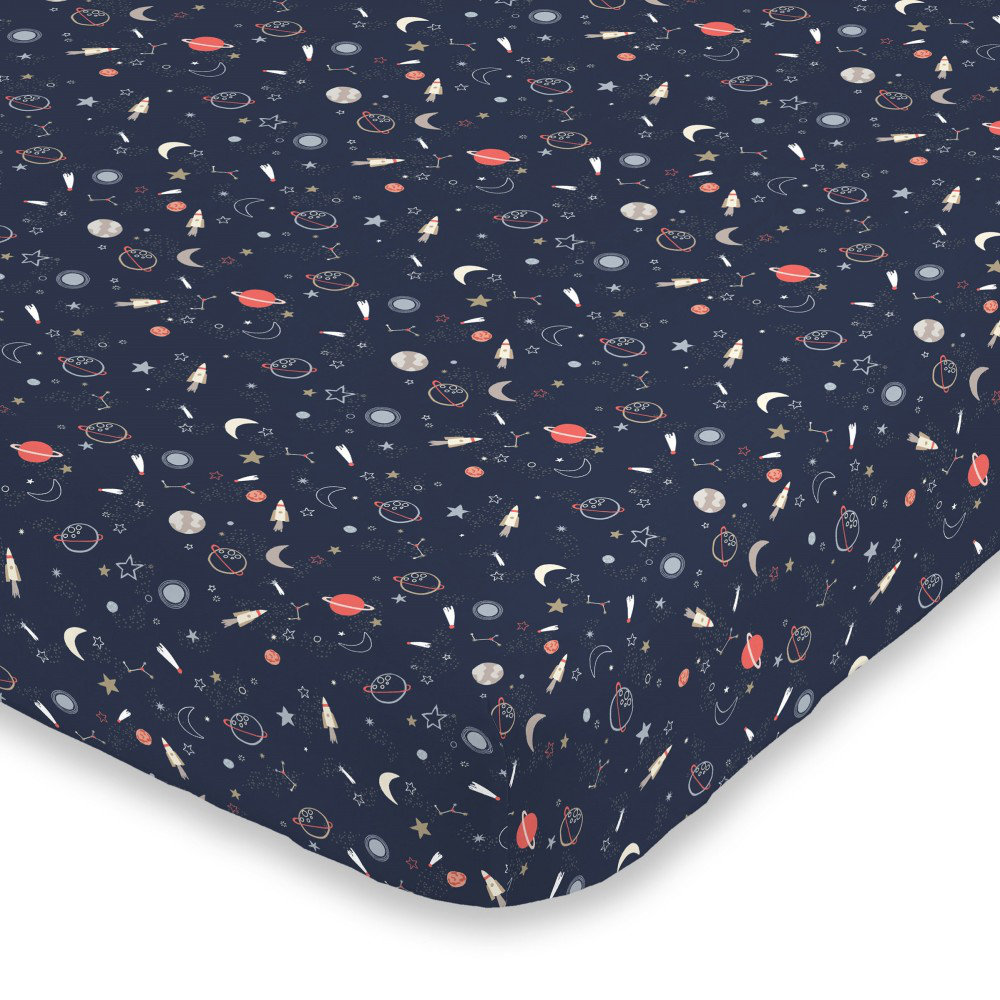 Isabelle & Max™ NoJo Super Soft Navy Cosmic Solar System Vetter Nursery ...