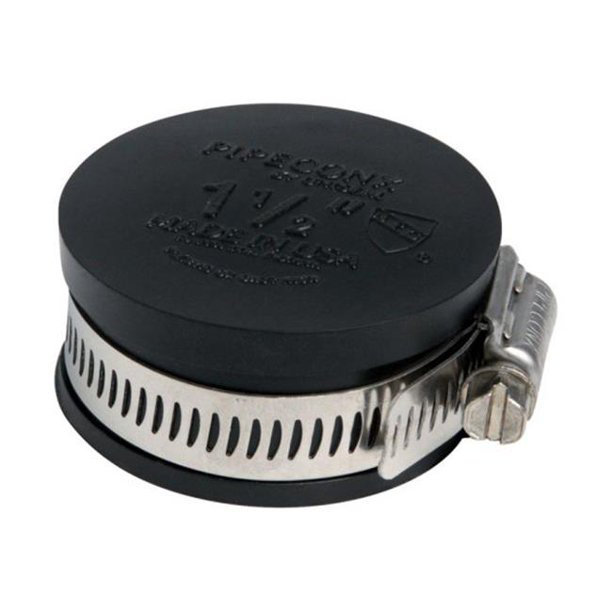 Avalon Rubber Jim Cap With Stainless Steel Hose Clamp 1-1/2" - Wayfair ...