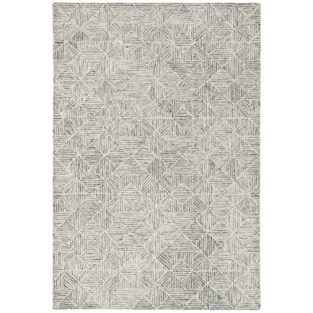 Linsly Hand Tufted Light Blue Rug & Reviews | Birch Lane