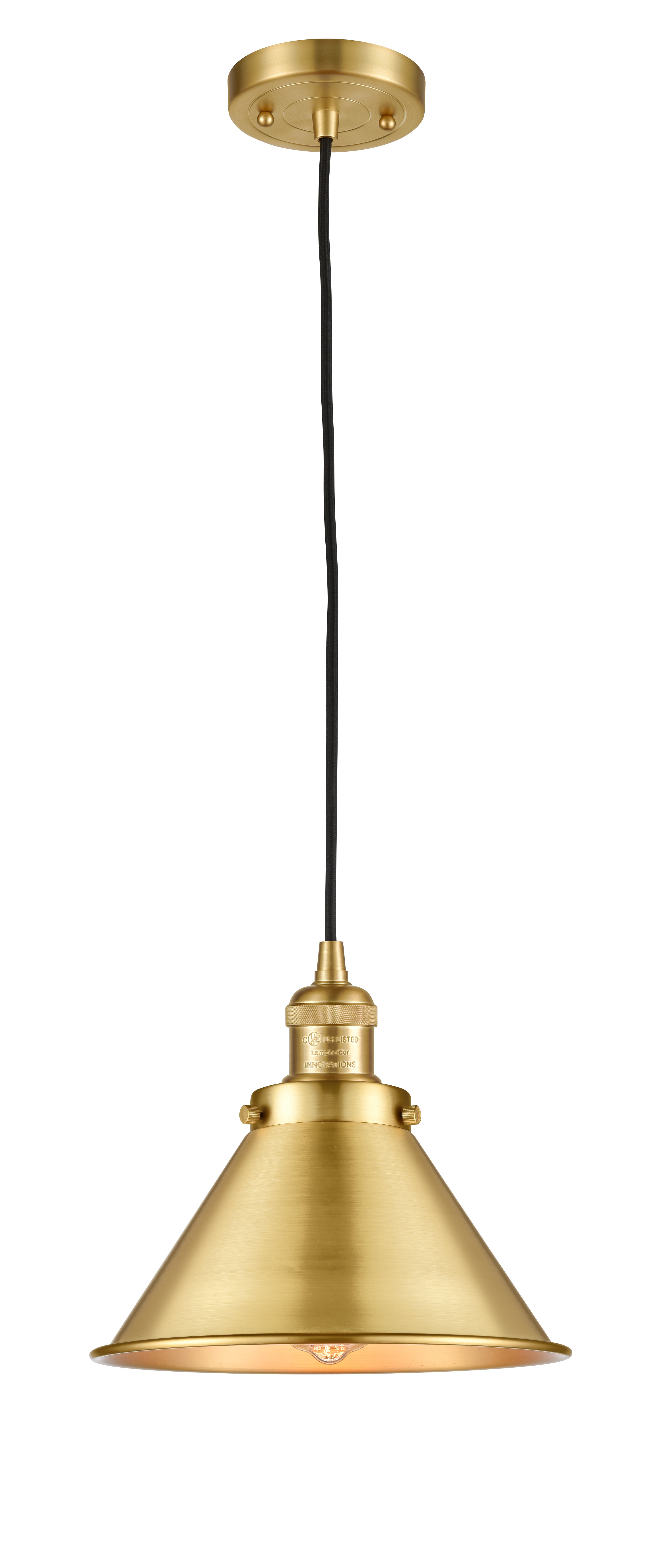 Innovations Lighting Briarcliff 1 Light 10" Cord Hung Mini Pendant ...