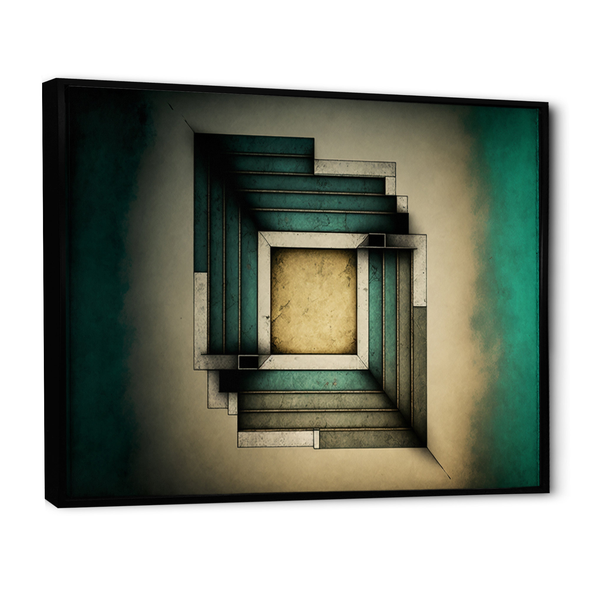 DesignArt Impermanence Japanese Vintage Art IV Framed On Canvas Print ...