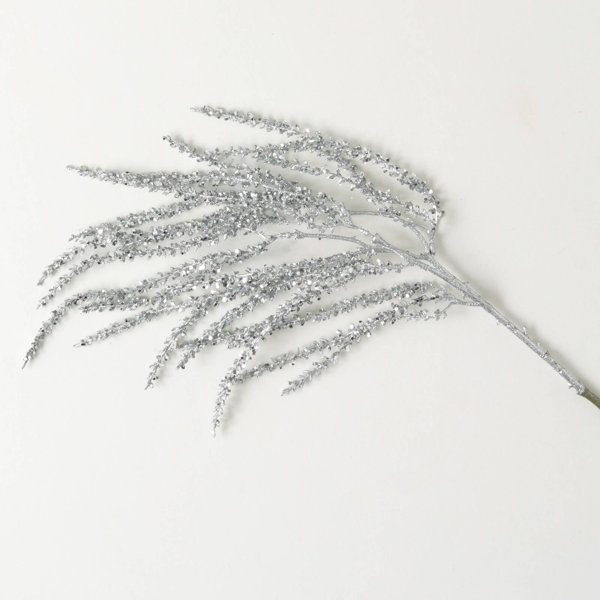 The Holiday Aisle® 31" Artificial Modern Amaranth Christmas Spray | Wayfair