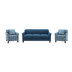 Wade Logan® Ashur 3 - Piece Living Room Set & Reviews | Wayfair