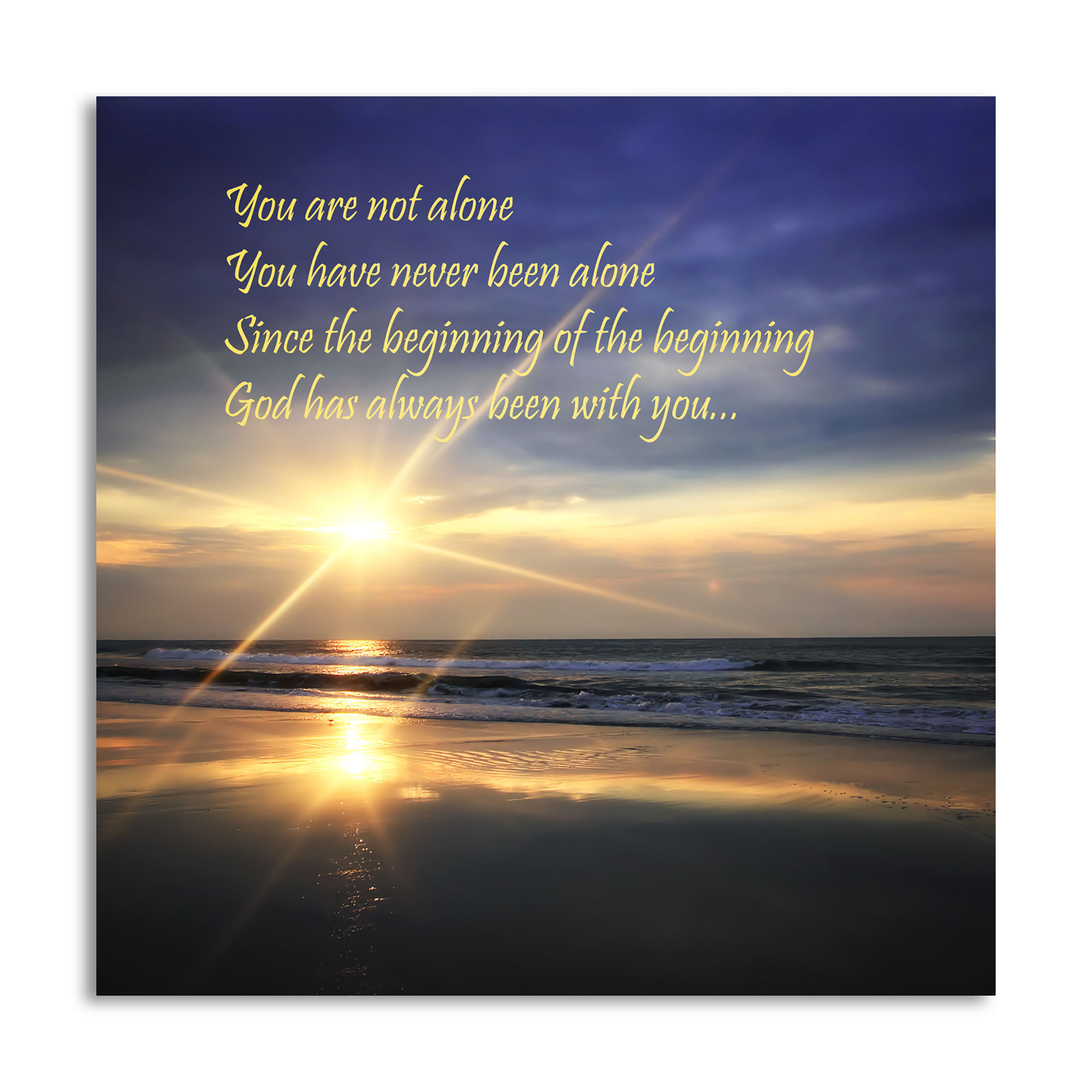 Winston Porter 'Not Alone' Graphic Art Print | Wayfair