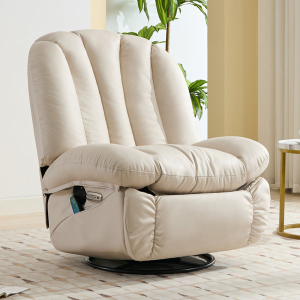 Latitude Run® Elaad Oversized Power Rocker Recliner Swivel Modern ...