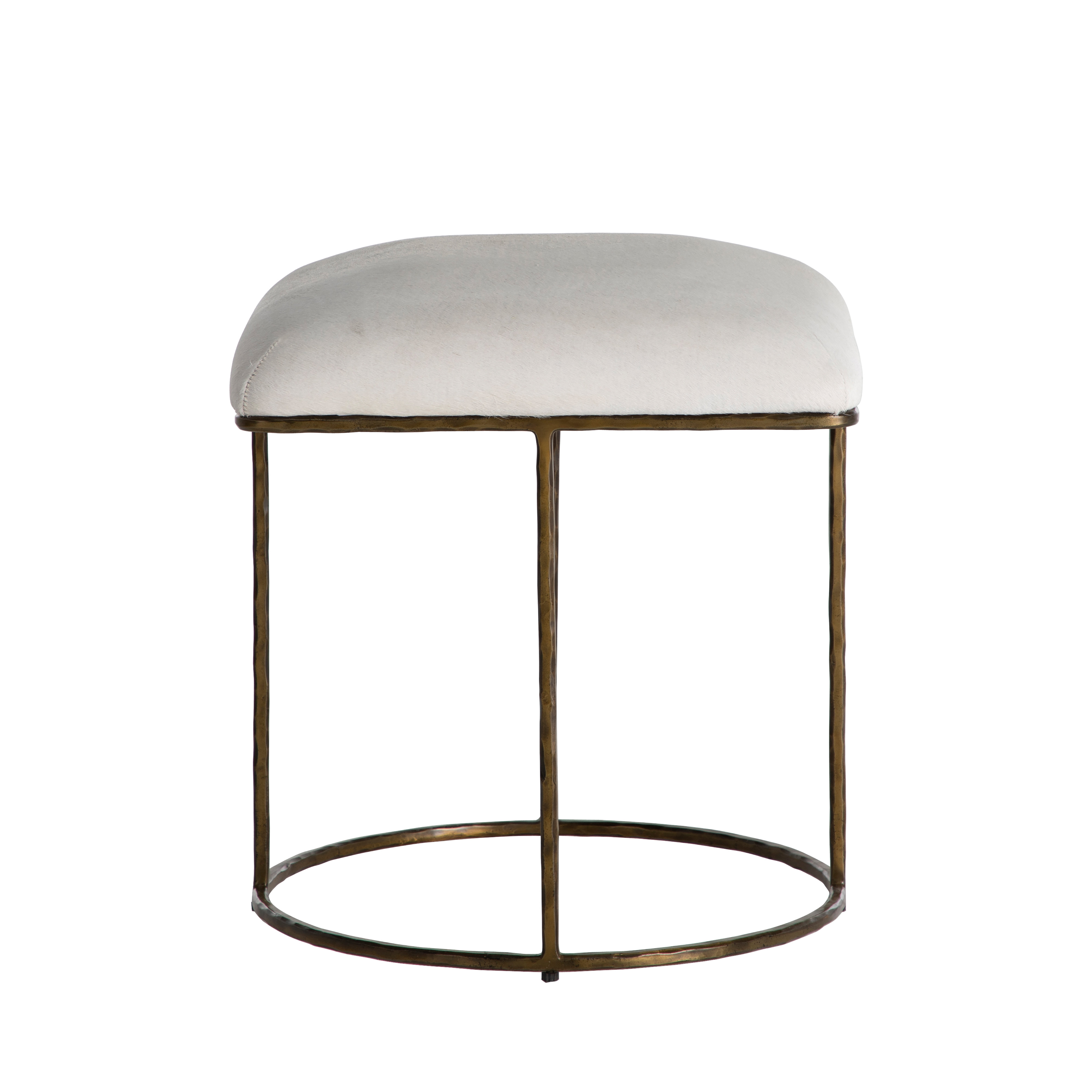 Gabby Lucas Iron Accent Stool | Perigold