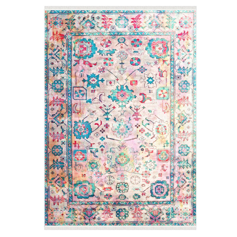Rugpera Arba Cotton Oriental Indoor/Outdoor Rug | Wayfair