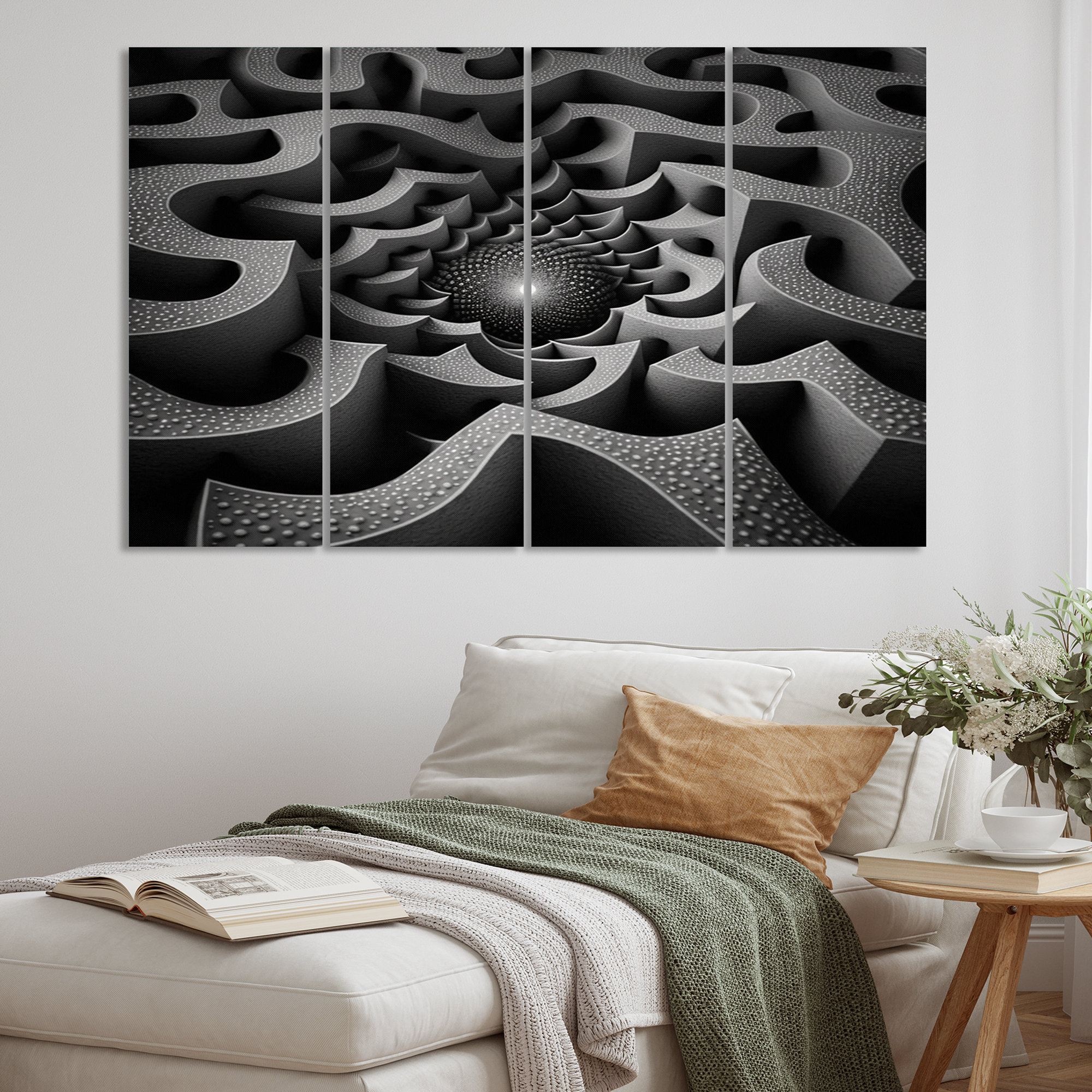 Wrought Studio™ Irissa On Canvas 4 Pieces Print | Wayfair