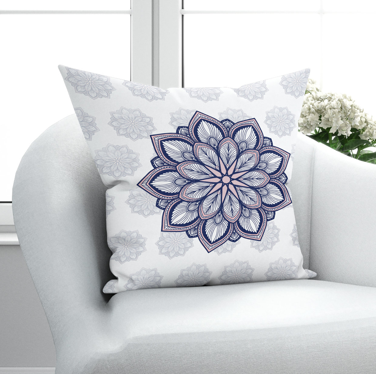 KAVKA DESIGNS Mandala Throw Pillow | Wayfair