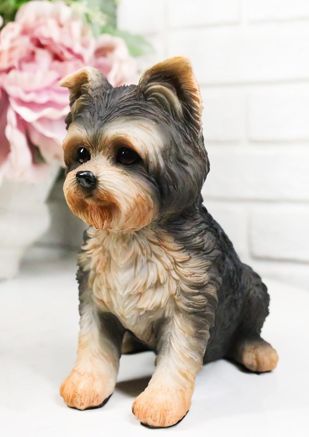 Lark Manor™ Adorable Lifelike Pet Pal Sitting Yorkie Terrier Puppy Home ...
